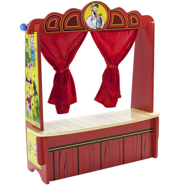 Puppet Theaters, Dramatic Play, Puppets, Table top puppet Theater ...